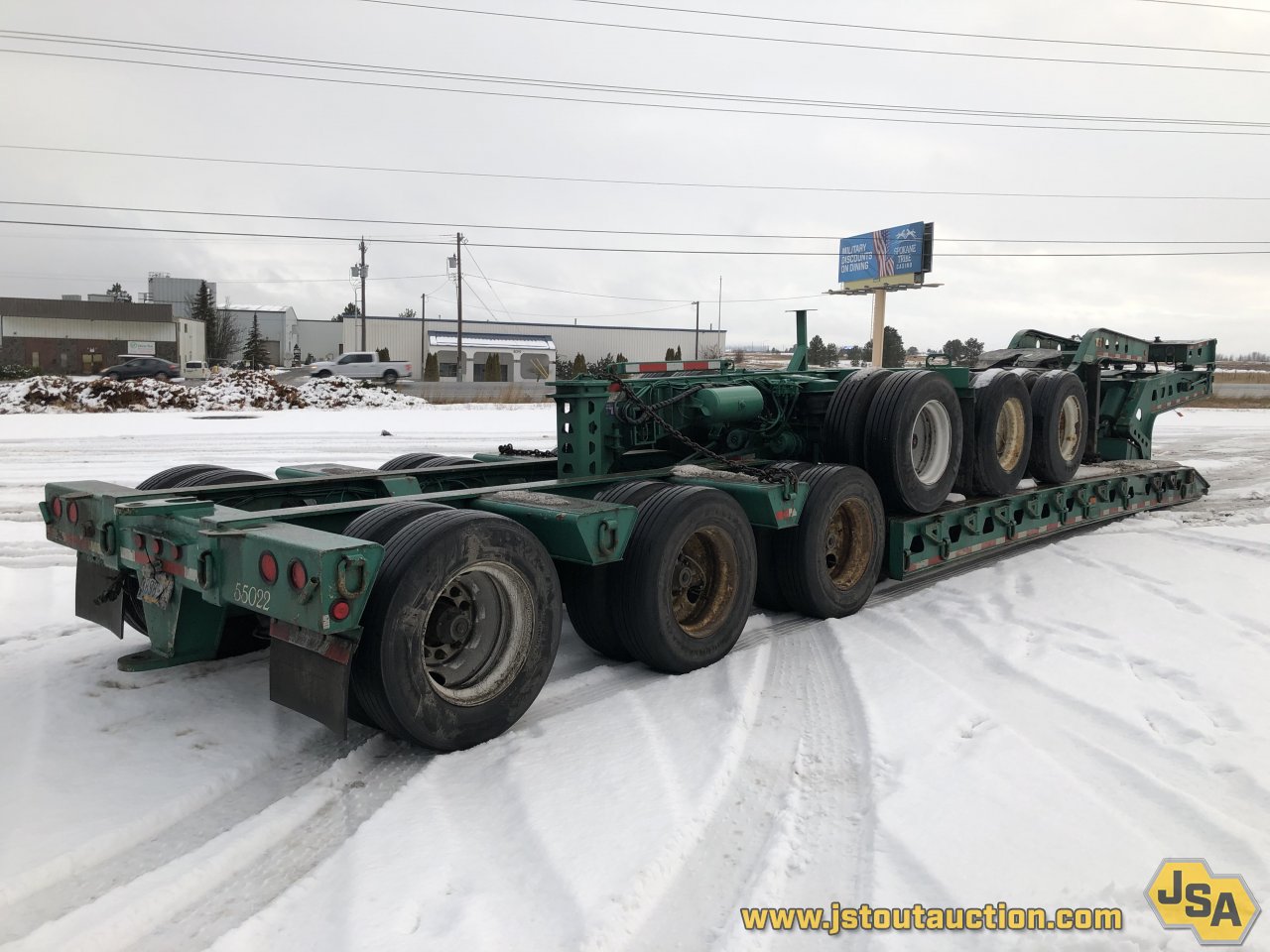 For Sale: Aspen 60-Ton Trailers Lowboy