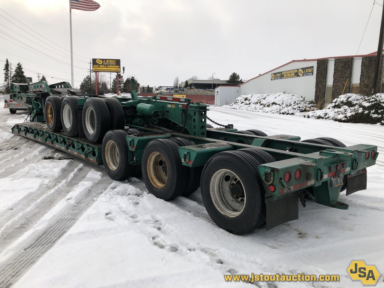 For Sale: Aspen 60-Ton Trailers Lowboy