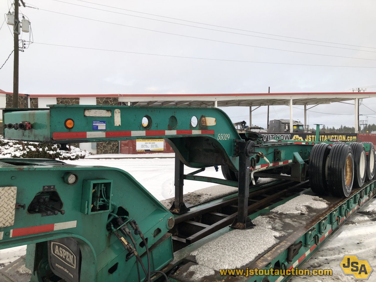 For Sale: Aspen 60-Ton Trailers Lowboy