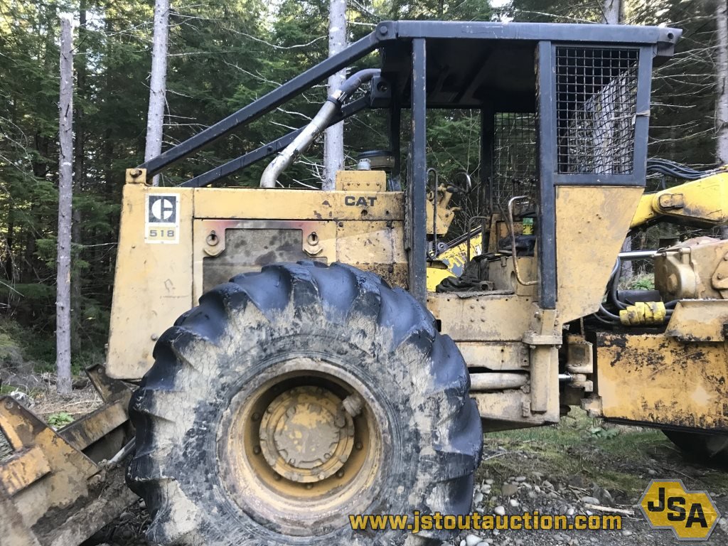For Sale: 1988 Caterpillar 518 Skidder
