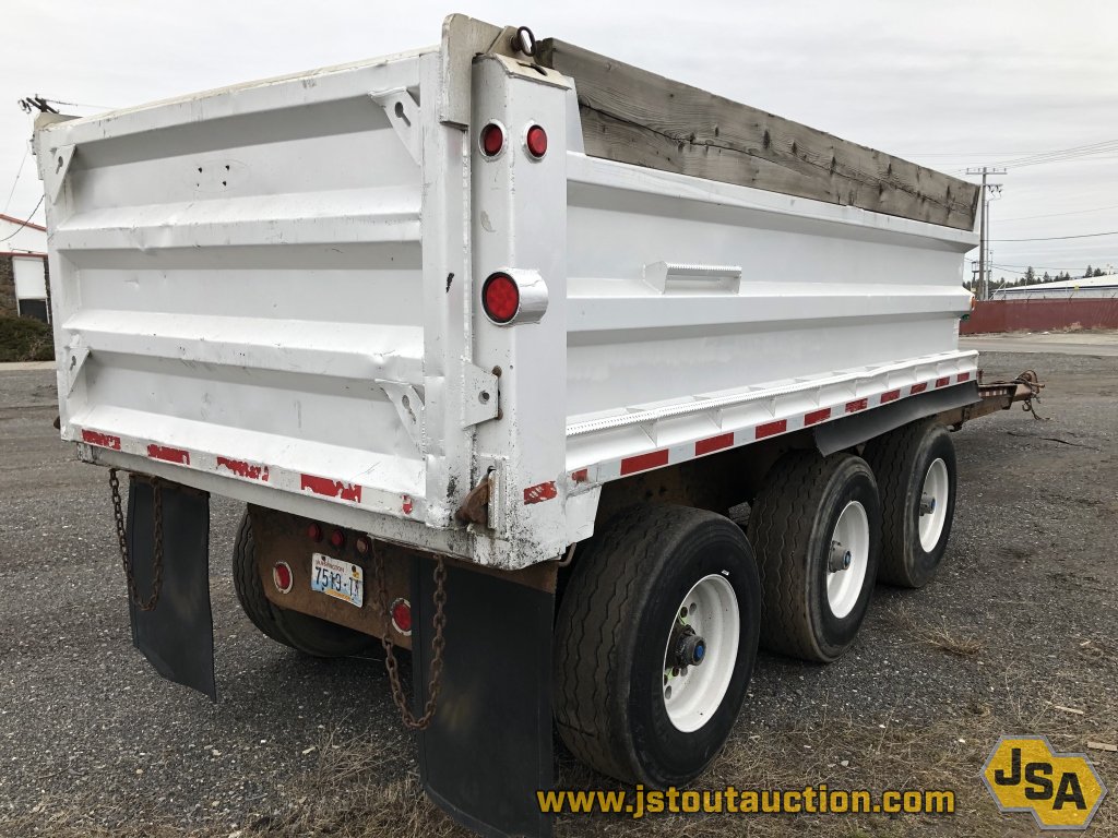 For Sale: 1990 Peerless 15ft Trailers Dump