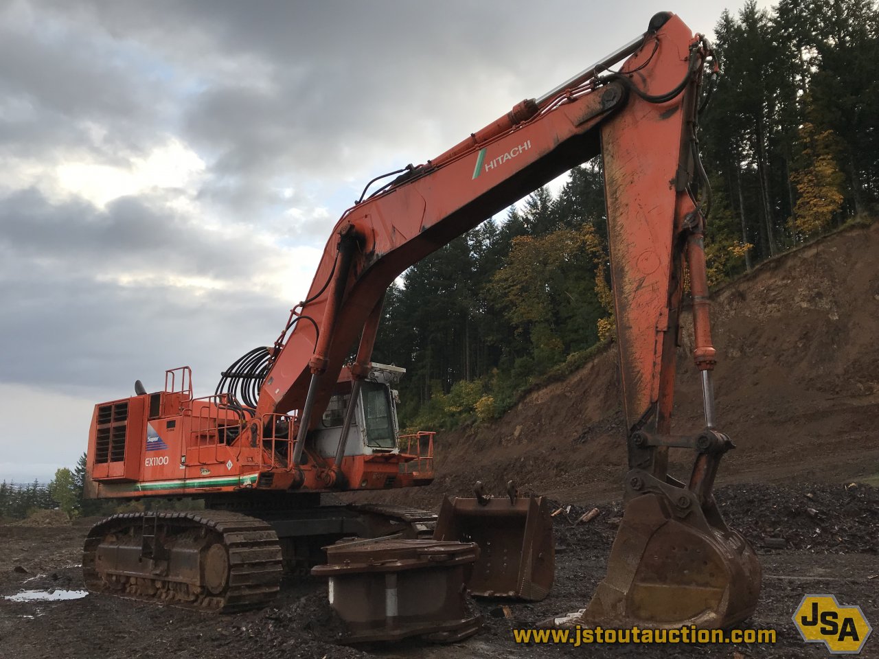 For Sale: 1997 Hitachi EX1100-3 Excavators Crawler
