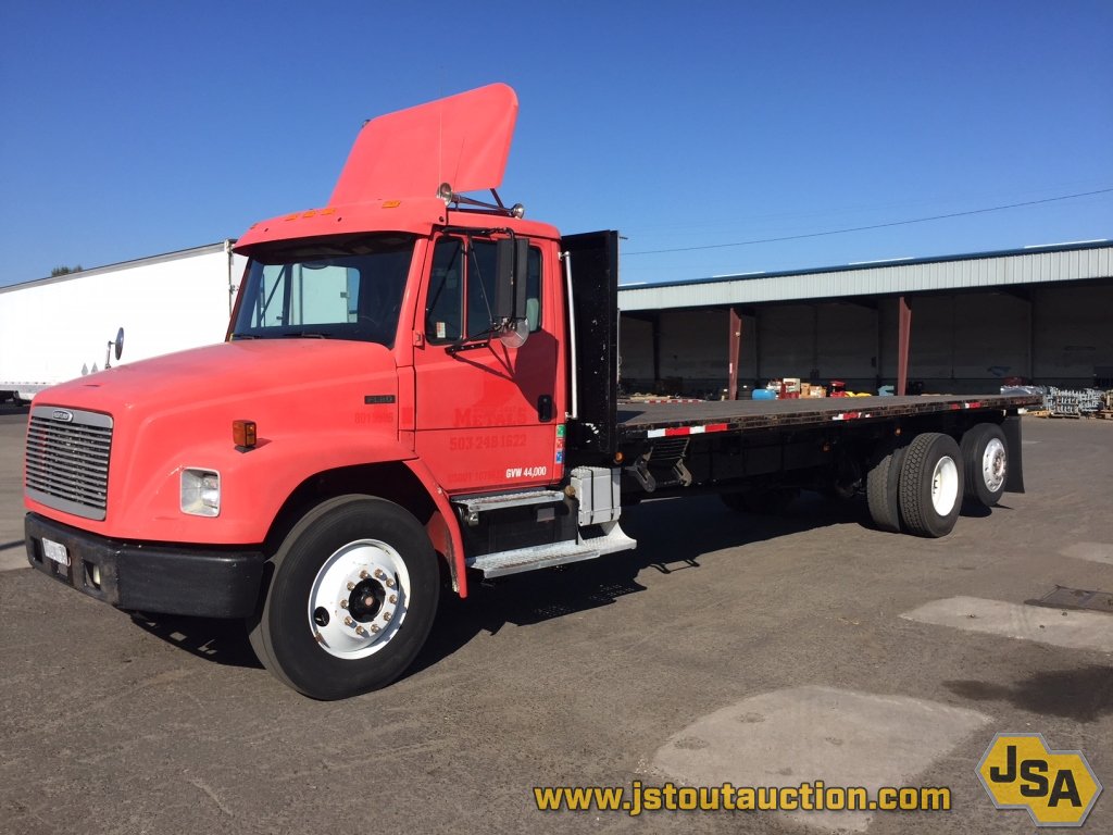 For Sale: 2002 Freightliner FL80 Flatbed Trucks