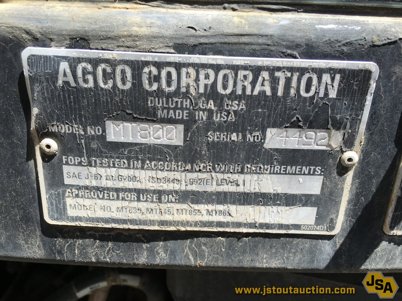 For Sale: 2006 Caterpillar MT875B Tractor