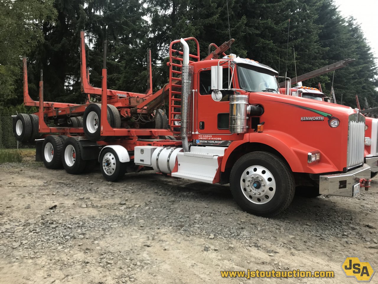 For Sale: 2014 Kenworth T800 Log Truck